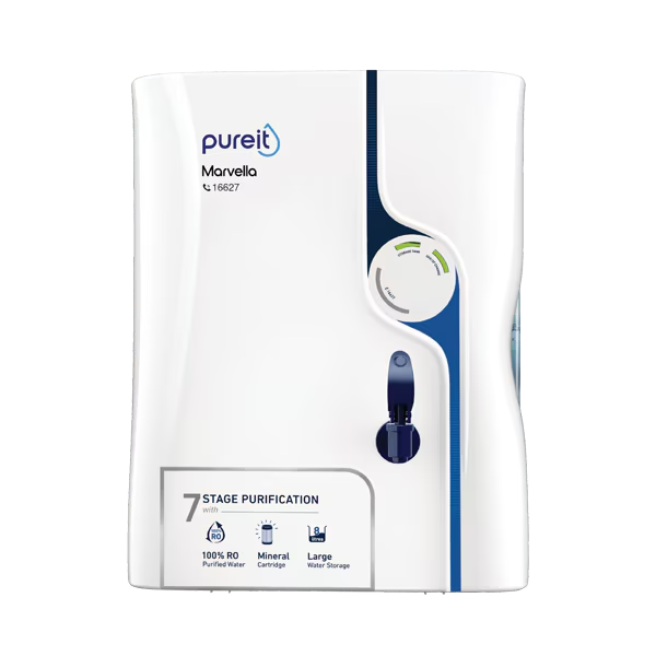 Unilever Pureit Marvella Slim RO+UV+MF | 8 Liters