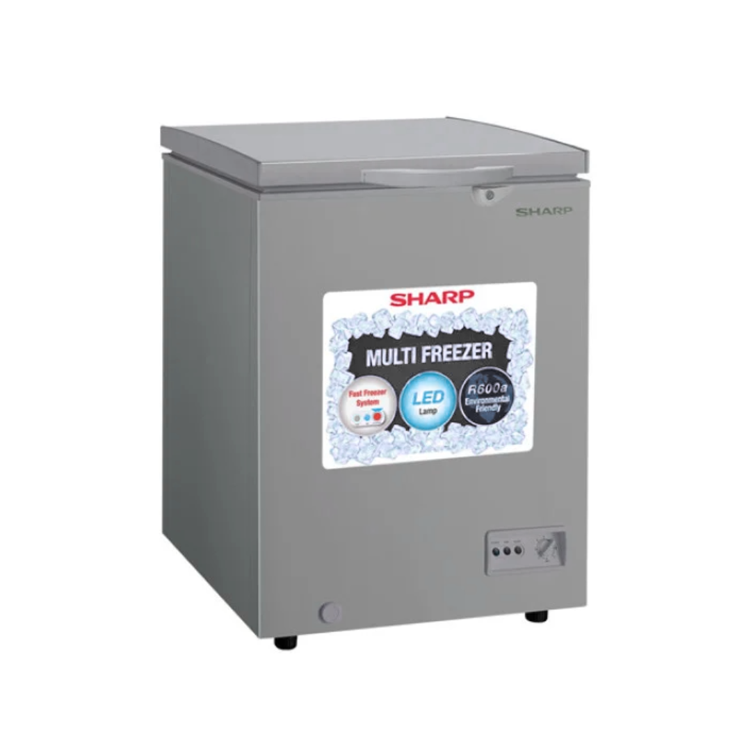 Sharp Freezer 110 Liters| SJC-128-GY