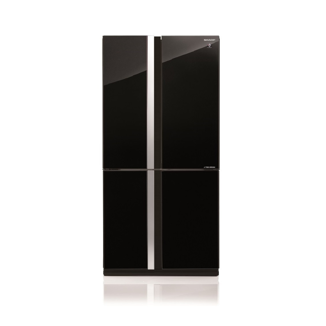 Sharp 4-Door Refrigerator SJ-FX87V-BK-678 Liters